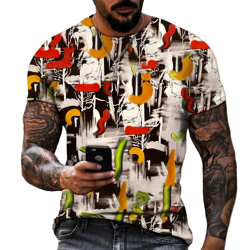 the TAGGER - New Design Men Printed T-Shirt