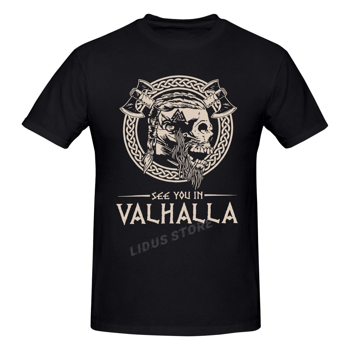 the VIKING - Valhalla Thor Vikings Printed Men T-Shirt