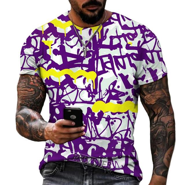 the TAGGER - New Design Men Printed T-Shirt